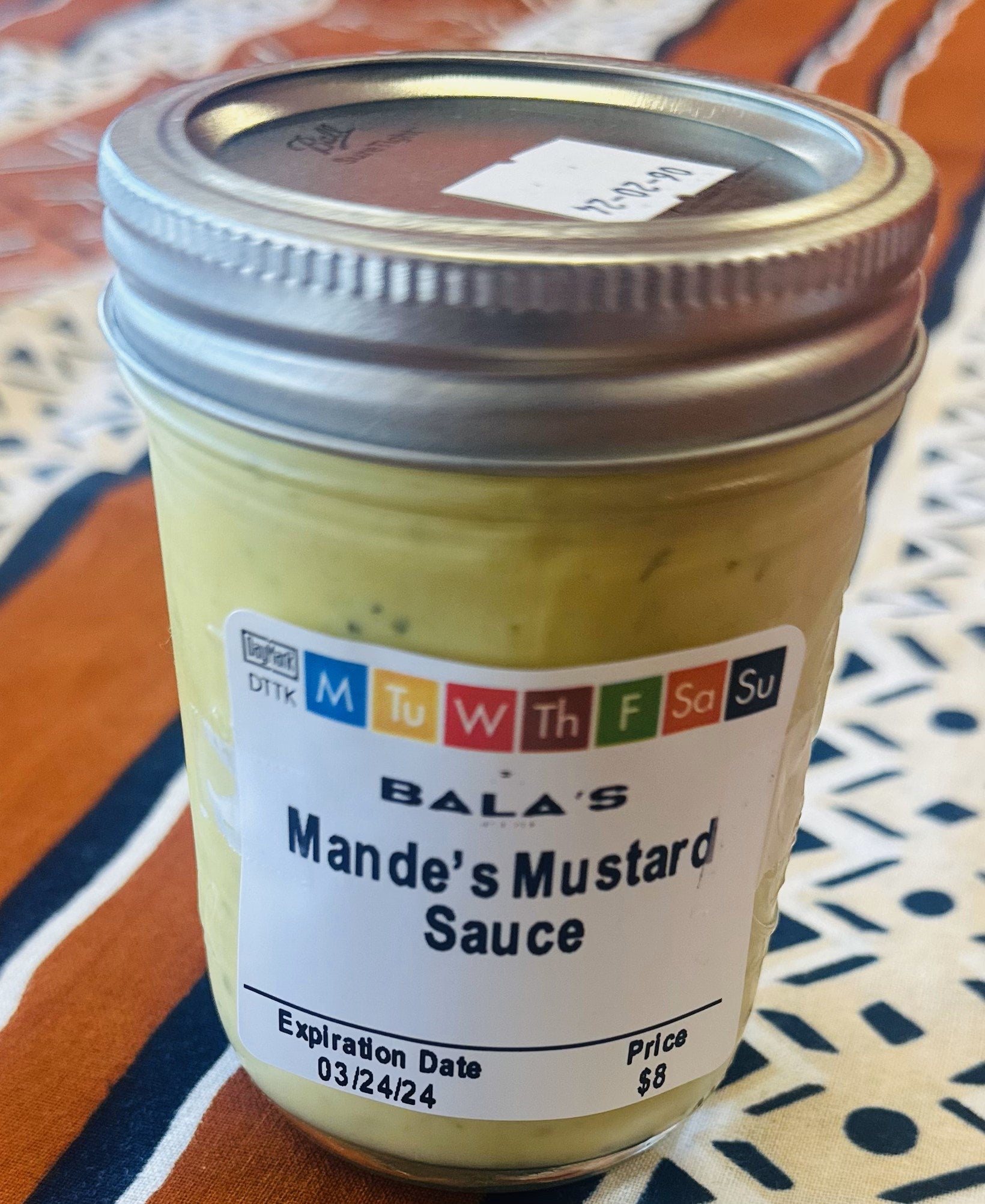 8 OZ MANDE MUSTARD SAUCE | MANDE DIBI